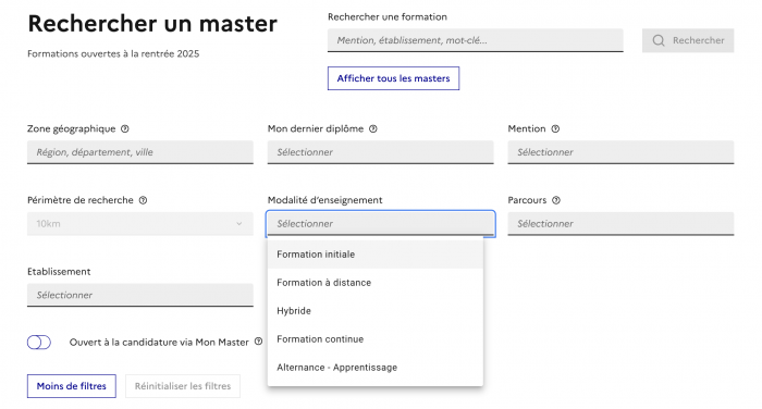 Candidature sur Mon Master : tuto voeux et réponses - Actualités de ...