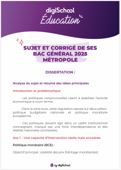 Bac 2025 : tous les sujets corrigés des épreuves - digiSchool